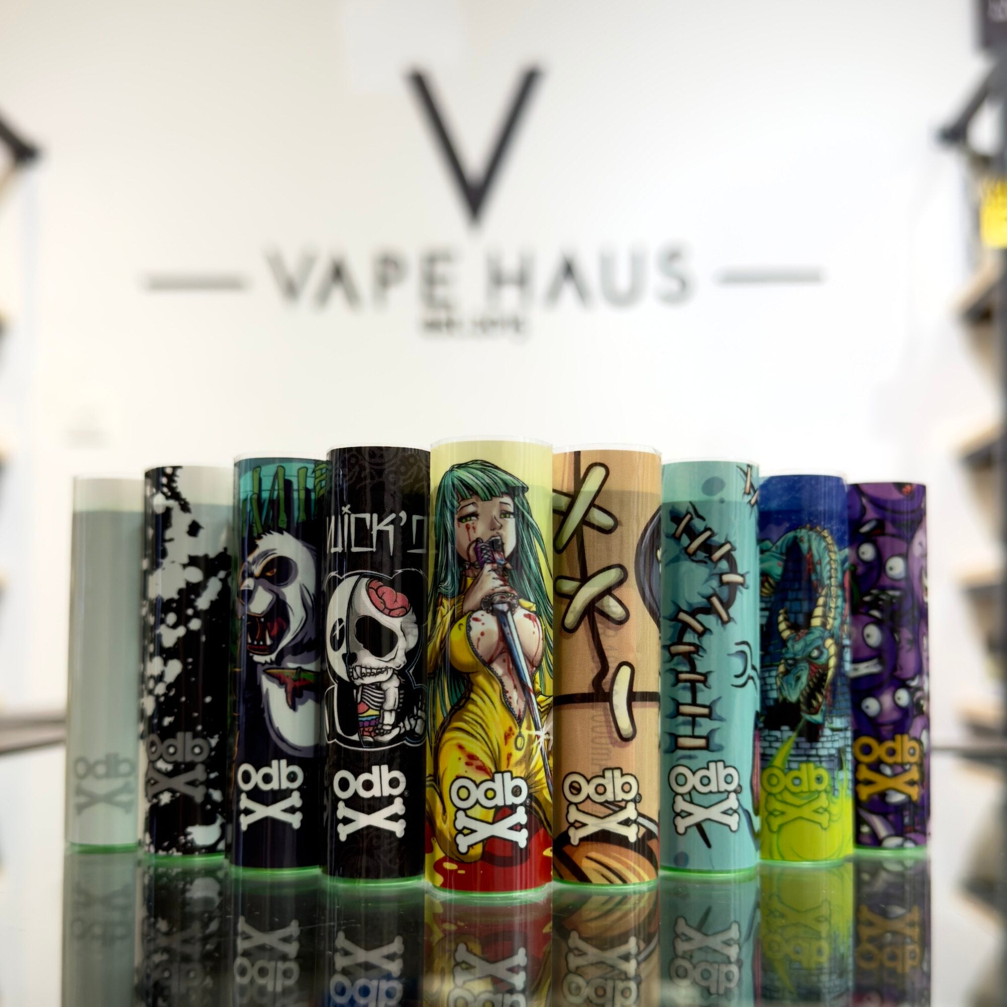 OdbWraps 18650 Battery Sticker (UK Made) – vape haus - Premium Vapor ...
