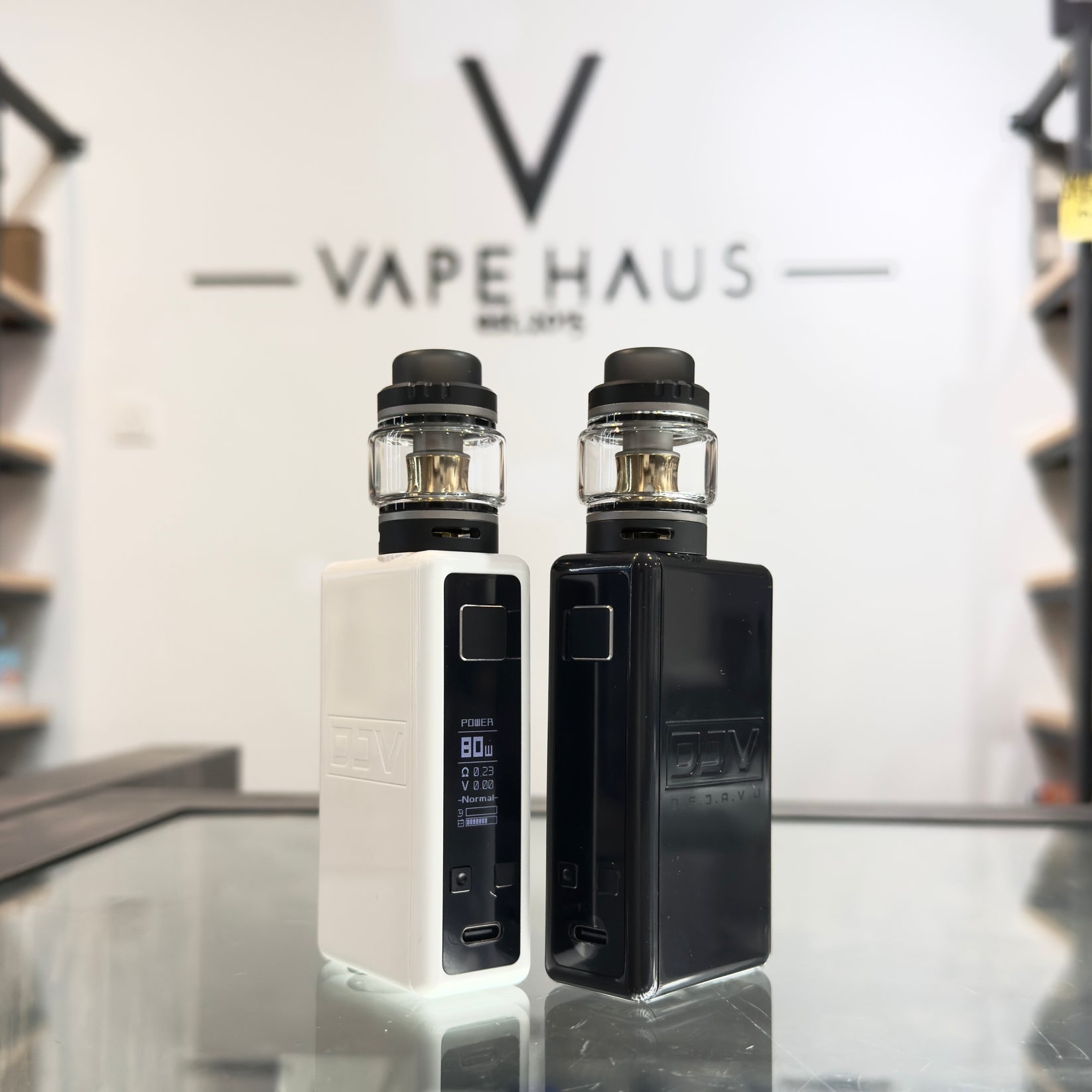 DEJAVU DJV Neon 80W Box Mod Kit – vape haus - Premium Vapor Online ...