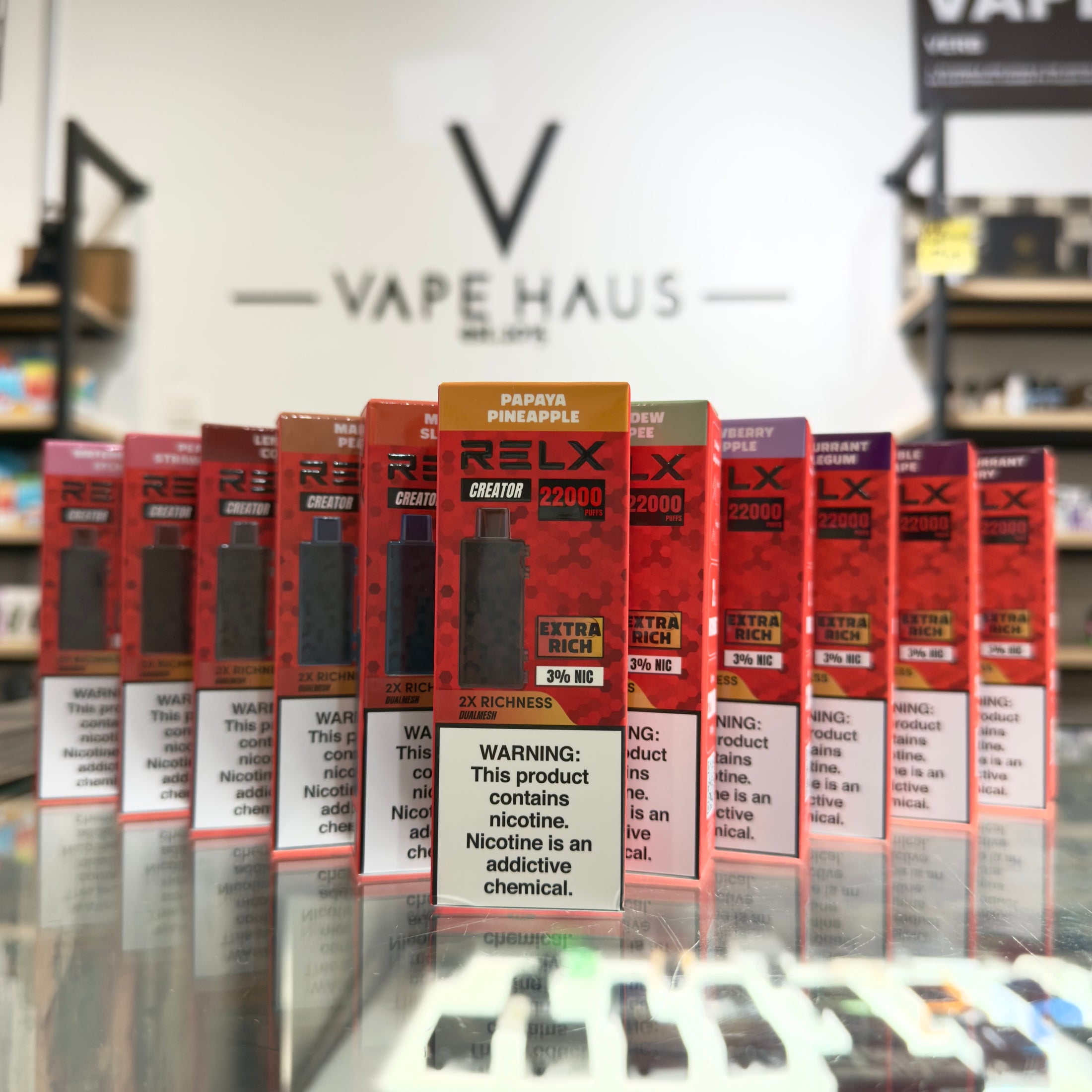 RELX Creator Kit 22000puffs Disposable – vape haus - Premium Vapor ...