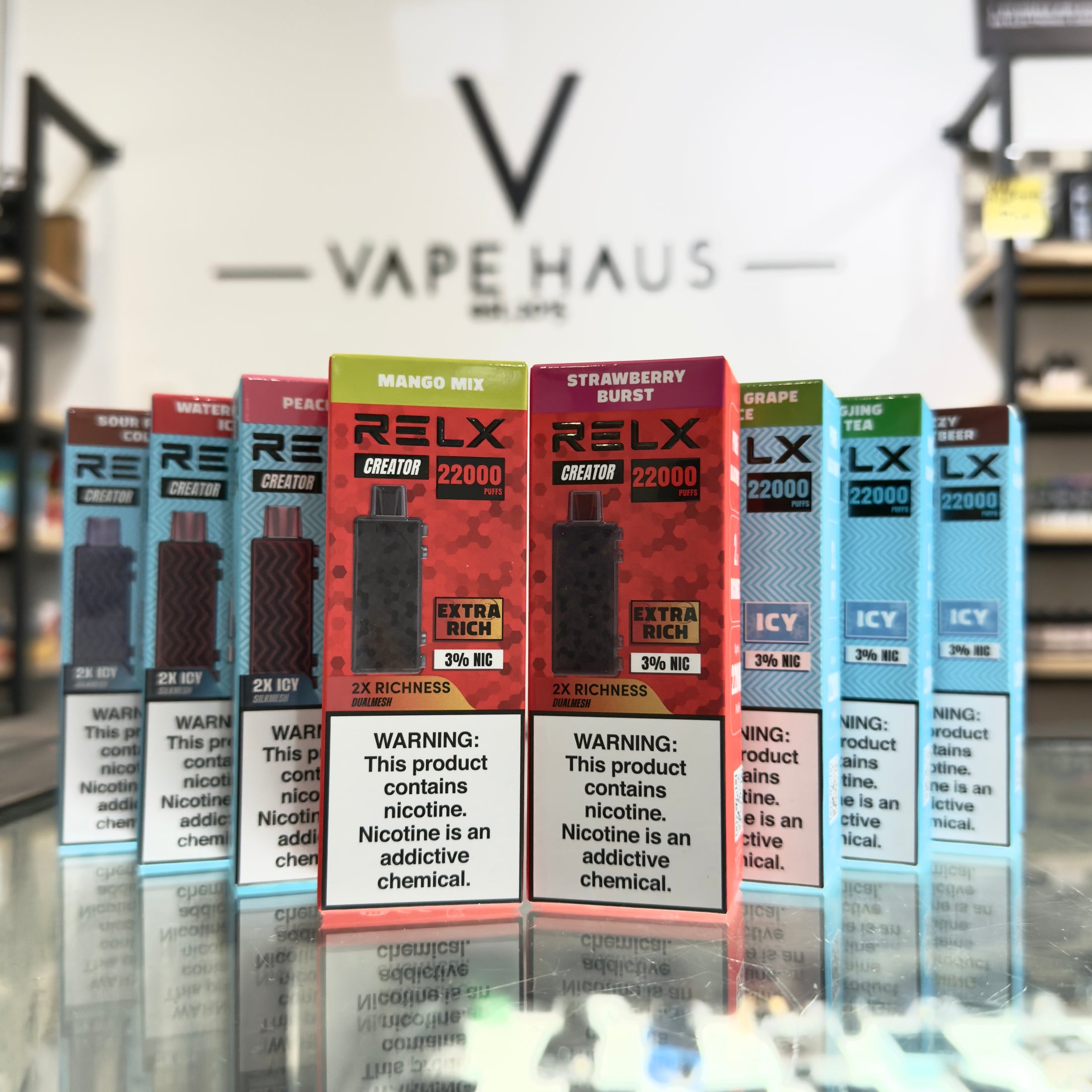 RELX Creator Kit 22000puffs Disposable – vape haus - Premium Vapor ...