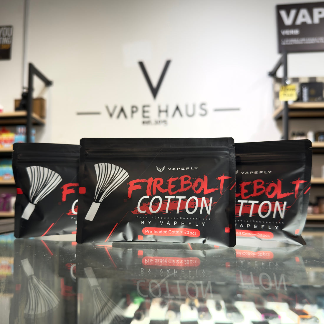 Vapefly Firebolt Cotton – vape haus - Premium Vapor Online Store | est ...