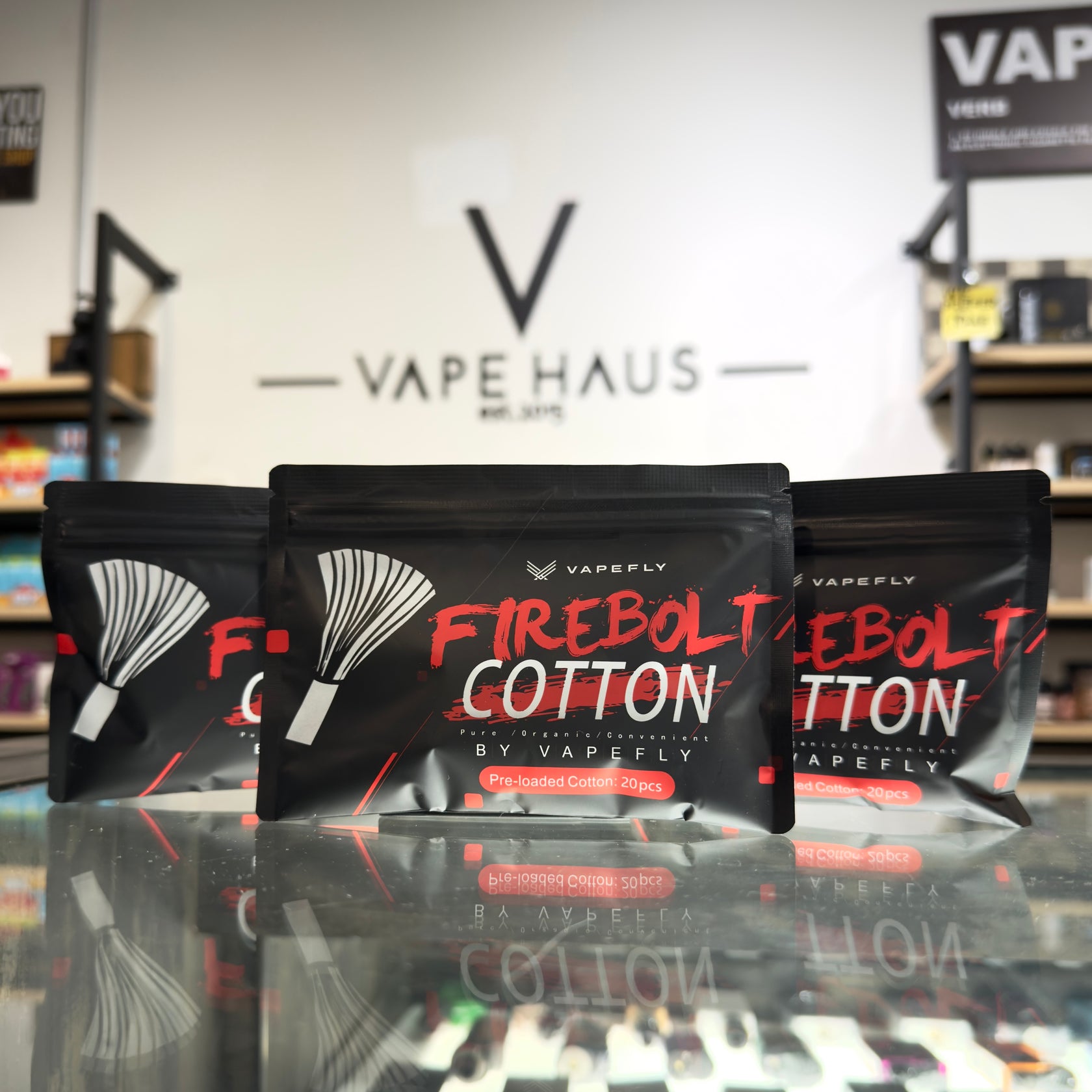 Vapefly Firebolt Cotton – vape haus - Premium Vapor Online Store | est ...